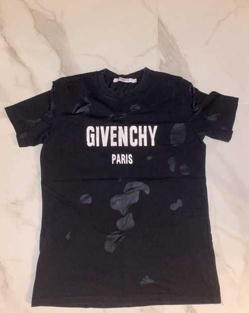 Футболка givenchy чёрная