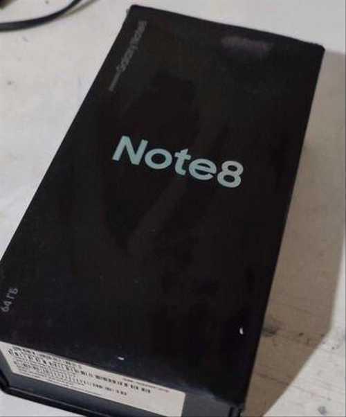 Коробка для Samsung Note 8