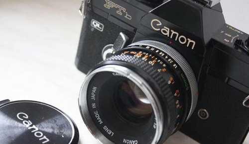 Canon FTb 50mm 1.8 черный как новый