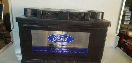 Оригинальный аккумулятор Ford 60ah 590A