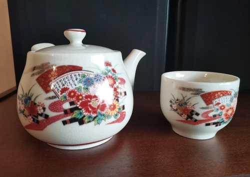 Японский чайник с чашками | Festima.Ru - Мониторинг объявлений