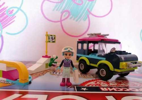 Lego friends Горнолыжный курорт + Кабриолет