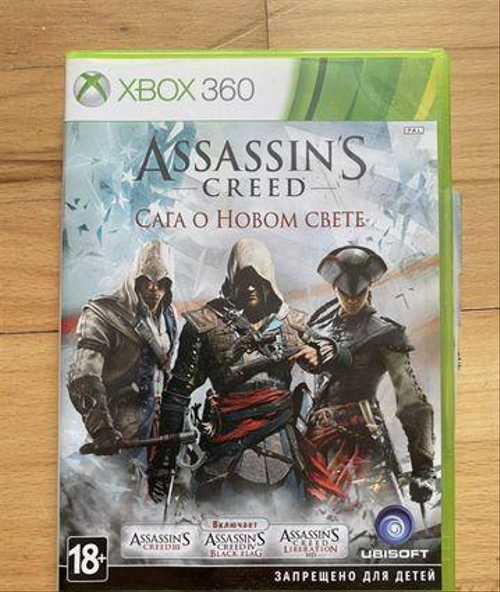 Assassins creed Сага о Новом свете для xbox 360