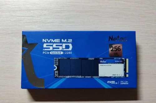 Новый SSD M.2 nvme накопитель на 256гб от Netac