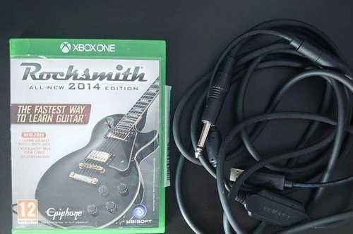 Rocksmith 2014 Xbox one + кабель