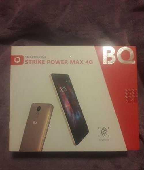 Телефон BQ-5510 Strike Power Max 4G