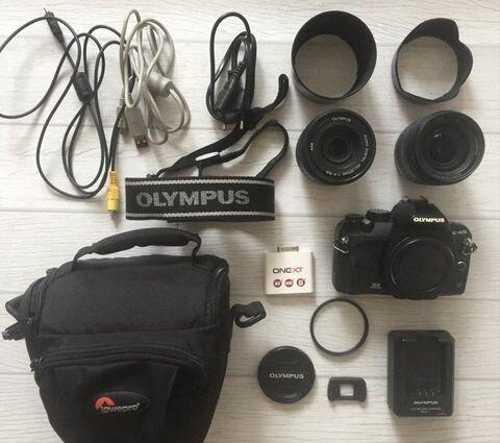 Зеркальный фотоаппарат Olympus e420