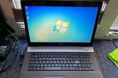 Ноутбук asus N71V 17.3