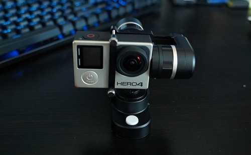 GoPro hero 4 и стедикам Feiyu Tech FY-WG