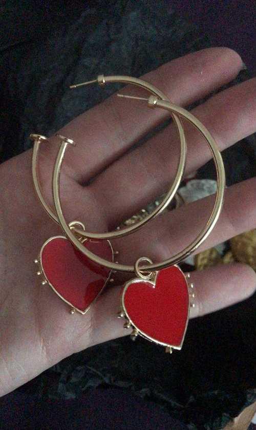 Серьги Moschino