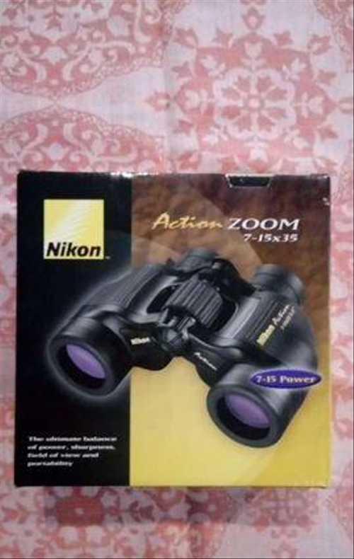 Бинокль оптический Nikon Action Zoom 7-1535 (сша)