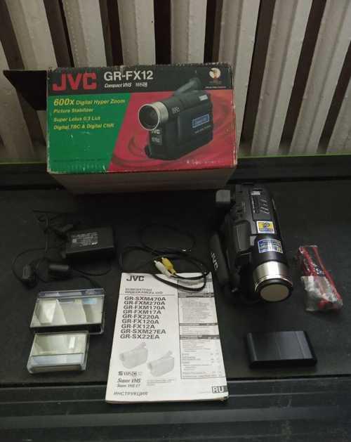 Видеокамера JVS GR-FX12 + samsung