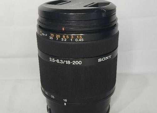 Sony DT 18-200mm