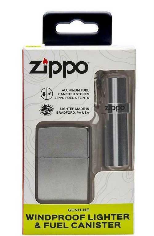 Набор Zippo Зажигалки + Канистра для топлива