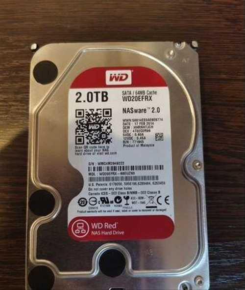 Жесткий диск 2Tb WesternDigital 3.5