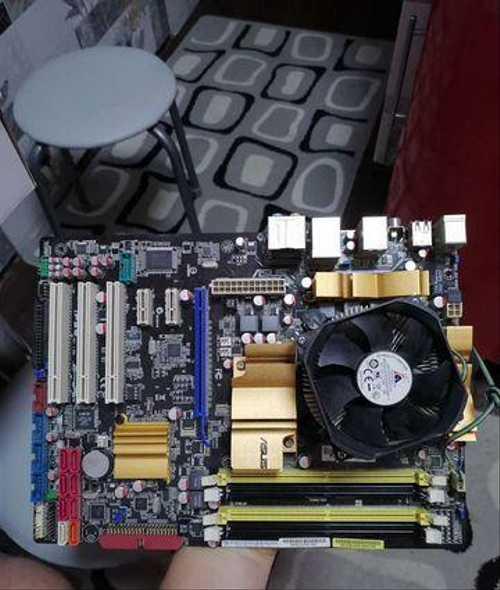 Материнская плата asus P5Q (LGA775)