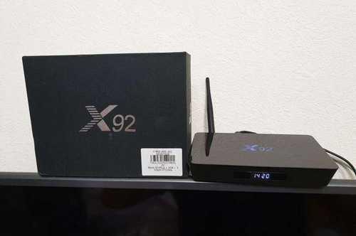 Smart box TV X92 на android версия 3/32gb