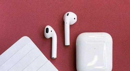 AirPods 2 Полный функционал Упаковка, кейс, наушни