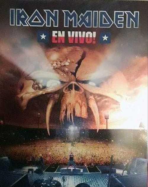 2DVD Iron Maiden En Vivo Live AT Estadio Nacional
