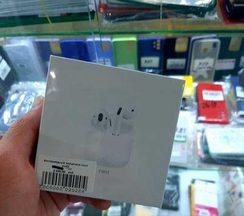 Беспроводные наушники apple airpods