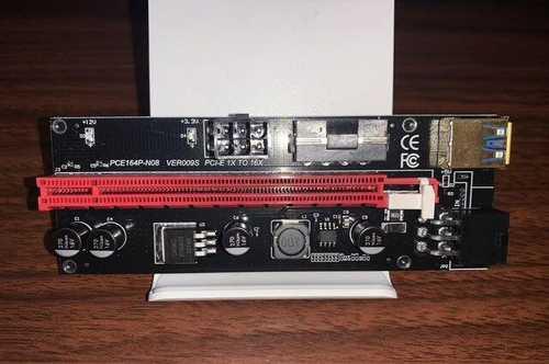 Райзер PCI-E с 1x на 16x PCE164P-N08 Ver009S