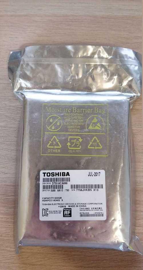 Жесткие диски Toshiba, Seagate