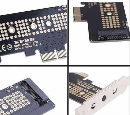 Pci-e адаптор ssd nvme x1