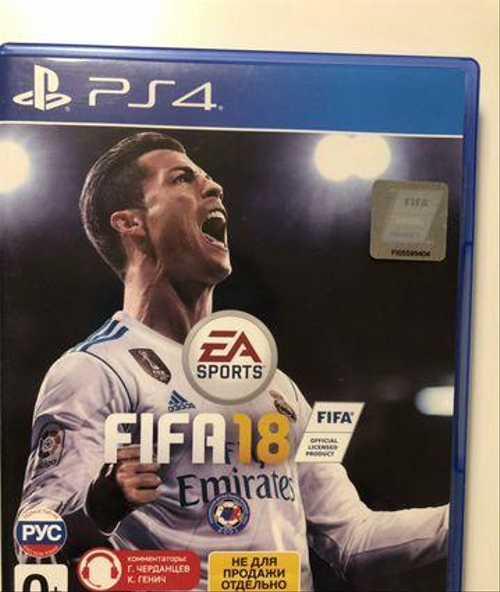 Игра для приставки PS4 fifa18