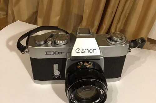 Canon EX EE + Canon EX 50/1:1,8