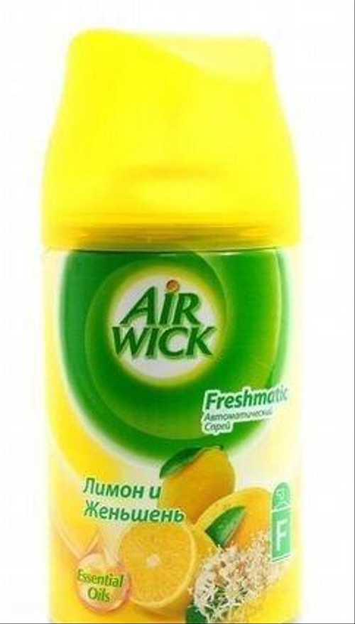 Air Wick сменный баллон Лимон и Женьшень 250 мл