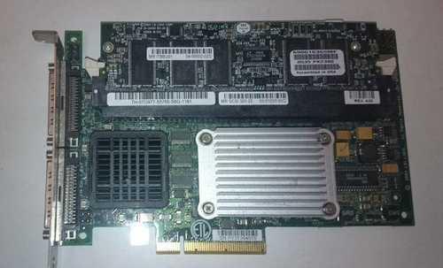 LSI MegaRaid scsi 320-2E комплект