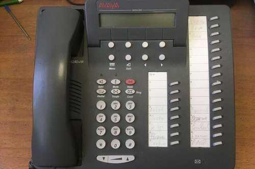 Телефон цифровой Avaya 6424D+M