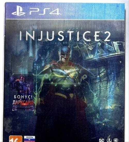 Игра на ps4 injustice 2