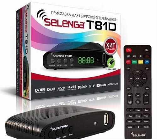 Цифровая Т2 приставка Selenga T81D YouTube iptv