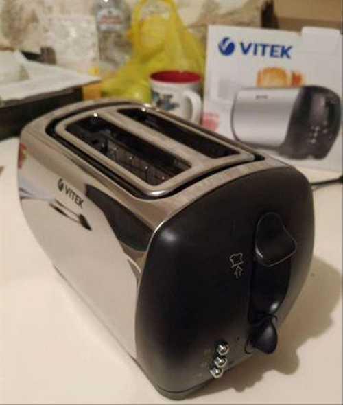 Тостер новый Vitek VT-1573 SR