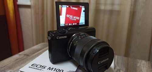 Беззеркальный Canon EOS M100 KIT + допы