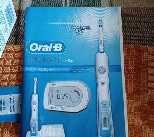 Электрическая зубная щетка oral-B