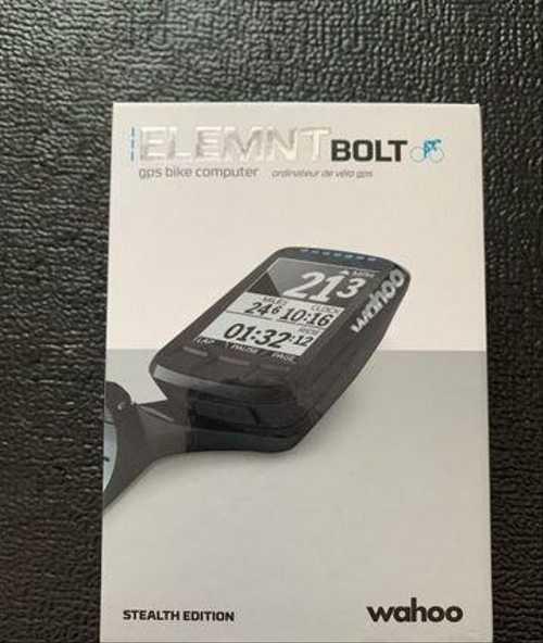 Велокомпьютер Wahoo Element Bolt