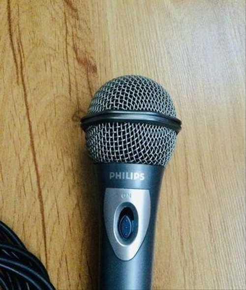 Новый микрофон для караоке Philips SBC MD 150
