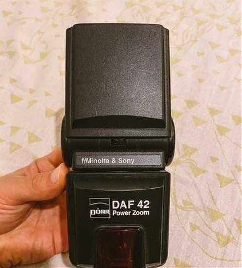 Вспышка Doerr DAF-42 Power Zoom for Sony Minolta F