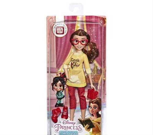 Кукла Hasbro Disney Princess Comfi squad Белль E8401ES0