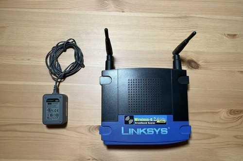 Wi-fi роутер Linksys wrt54gl