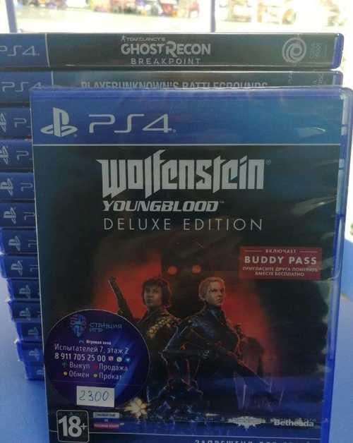 Wolfenstein youngblood Deluxe Edition ps4