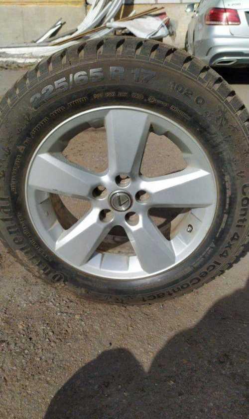 Комплект зимних колес для Lexus RX 225/65 R17 ориг