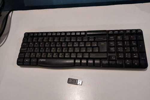 Клавиатура Rapoo E1050 Black USB