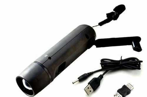 USB динамо-зарядное фонарик Plixio