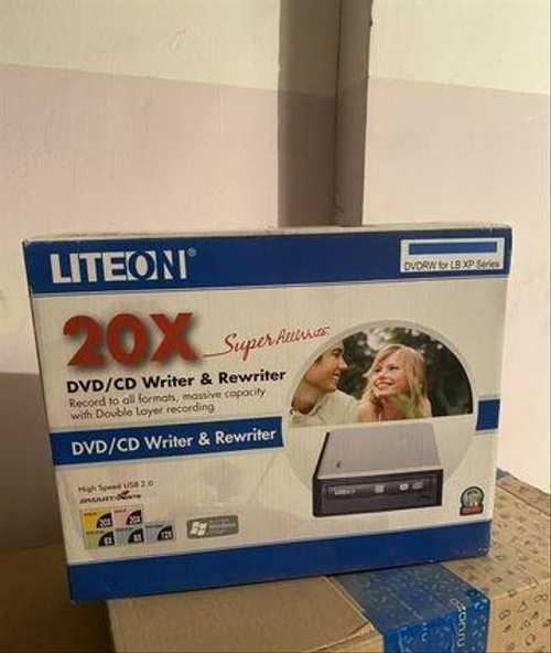 Внешний dvd cd привод liteon