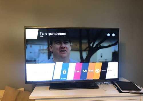 Телевизор LG Led smart tv, 3D и кронштейн