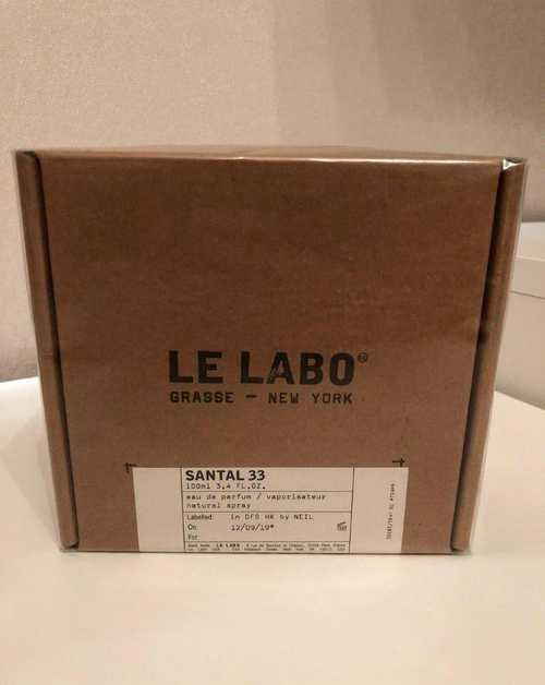 Le Labo santal33