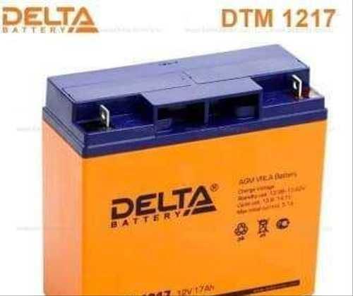 Аккумуляторы Delta DTM 1217 17 А/ч, 12В